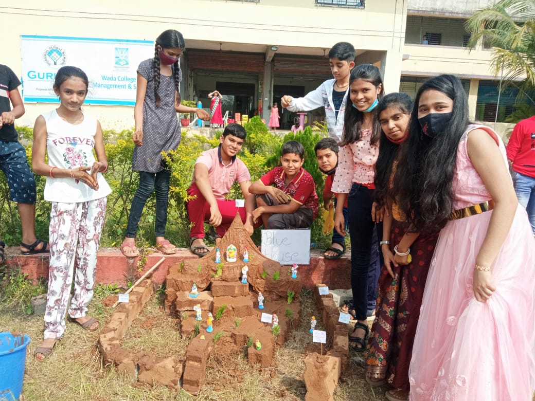 Fort making activity – Gurukul Global School